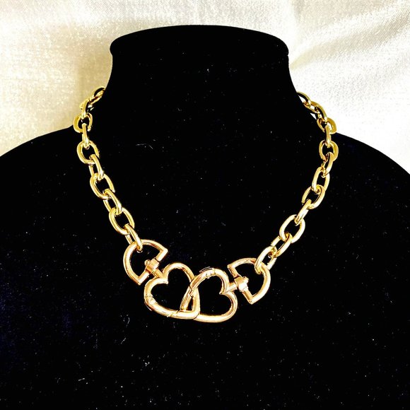 Karen Kettering Designs | Jewelry | Two Necklaces In One Both Gold Tone ...